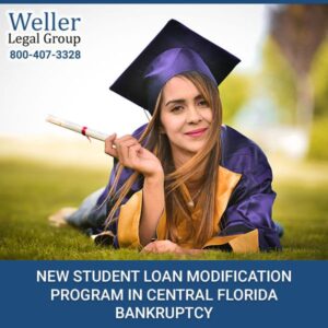 New Student Loan Modification Program In Central Florida Bankruptcy
